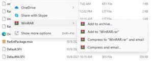 WinRAR updated to support the Windows 11 Context Menu - Tech Based