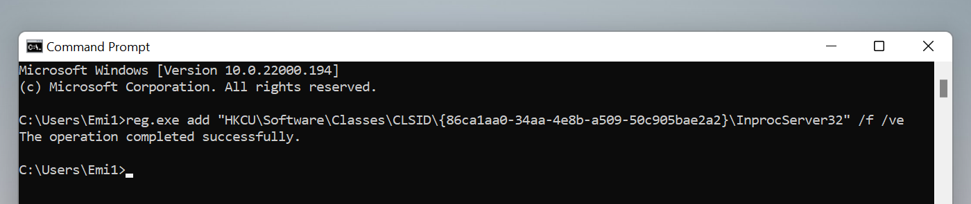 How to Enable the Old Context Menu in Windows 11 (Official Version ...