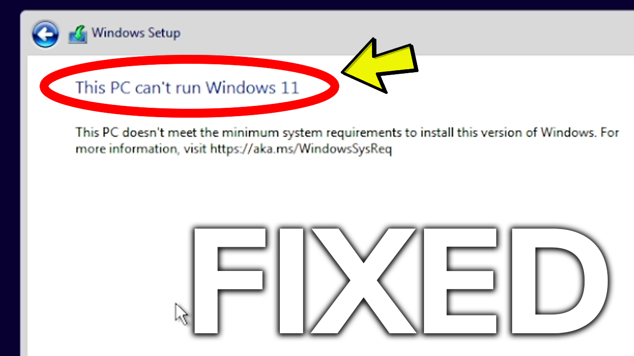 Fix: This PC can’t run Windows 11 (Bypass TPM and Secure Boot) – Easiest Method - Tech Based
