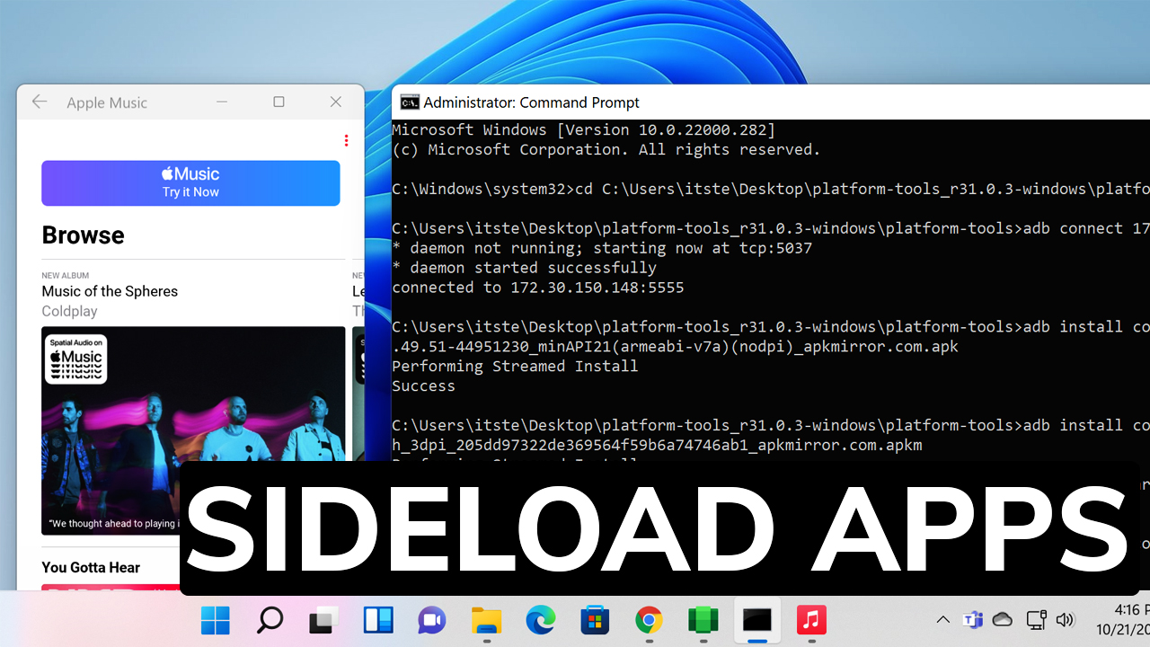 How to Sideload Android Apps in Windows 11 - Tech Based