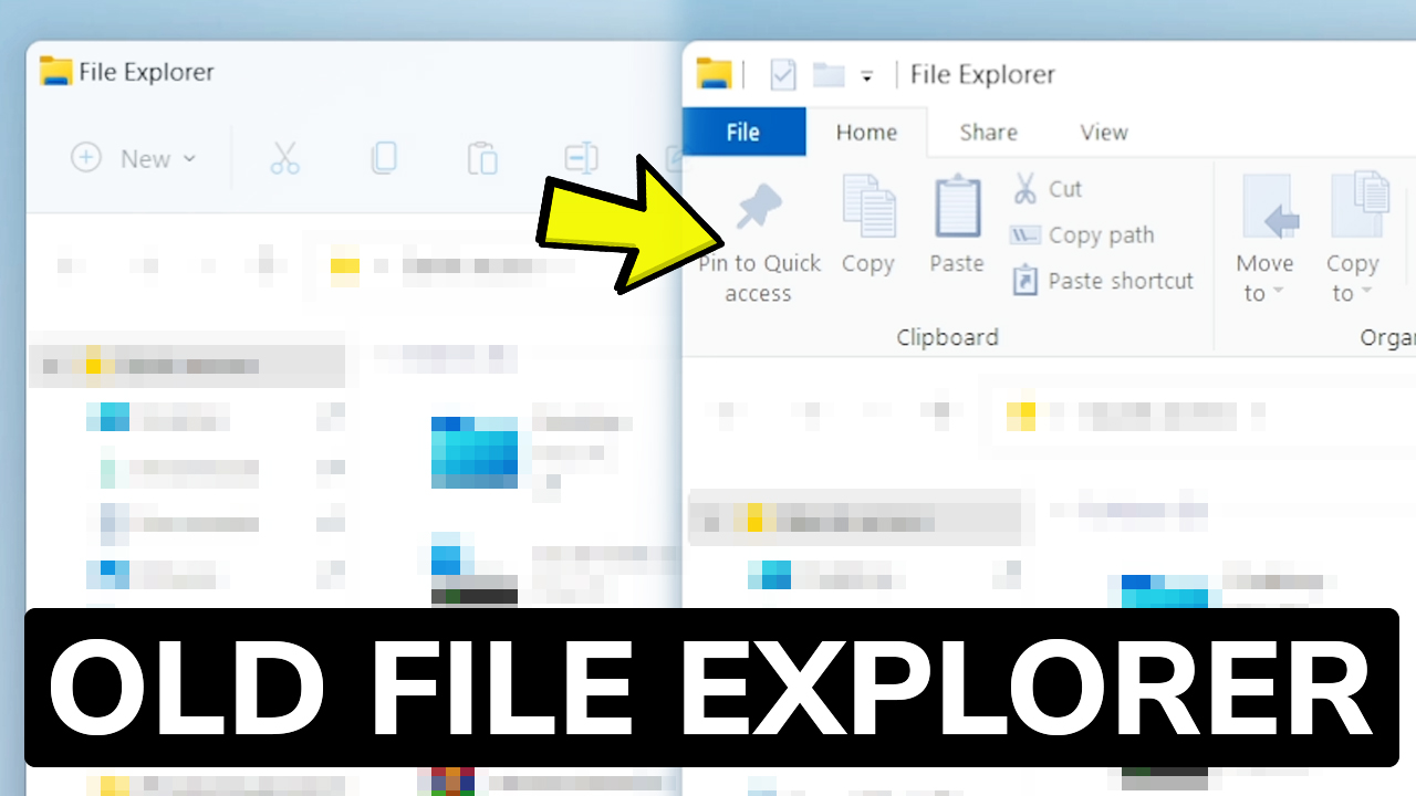 How to Restore Old File Explorer in Windows 11 - Tech Based