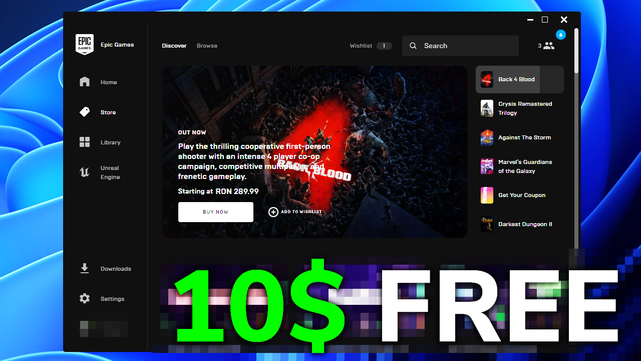 How to get 10$ FREE on EPIC GAMES by enabling Email Notifications ...