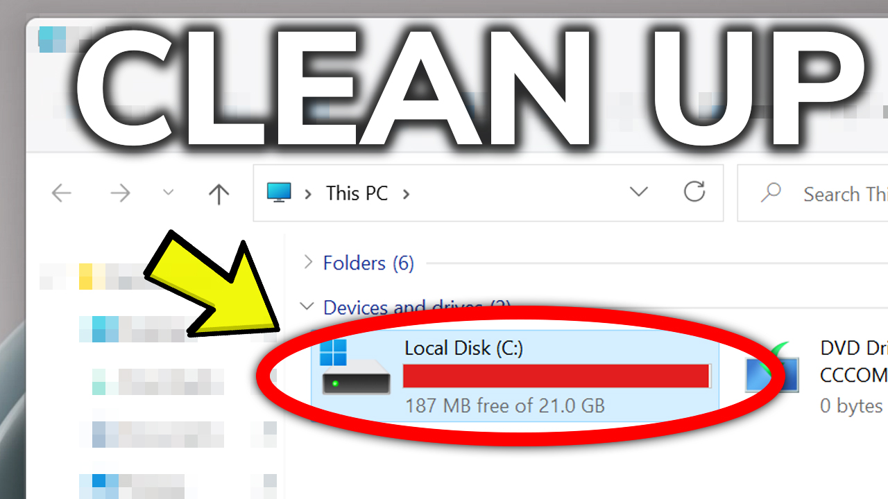 How to Clean Up Disk Space in Windows 11 - Tech Based
