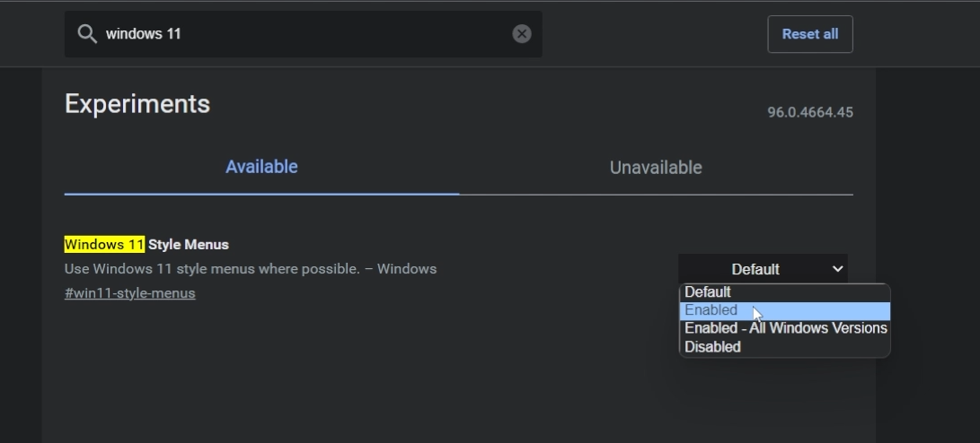 How to Enable Windows 11 Style Menus in Google Chrome - Tech Based