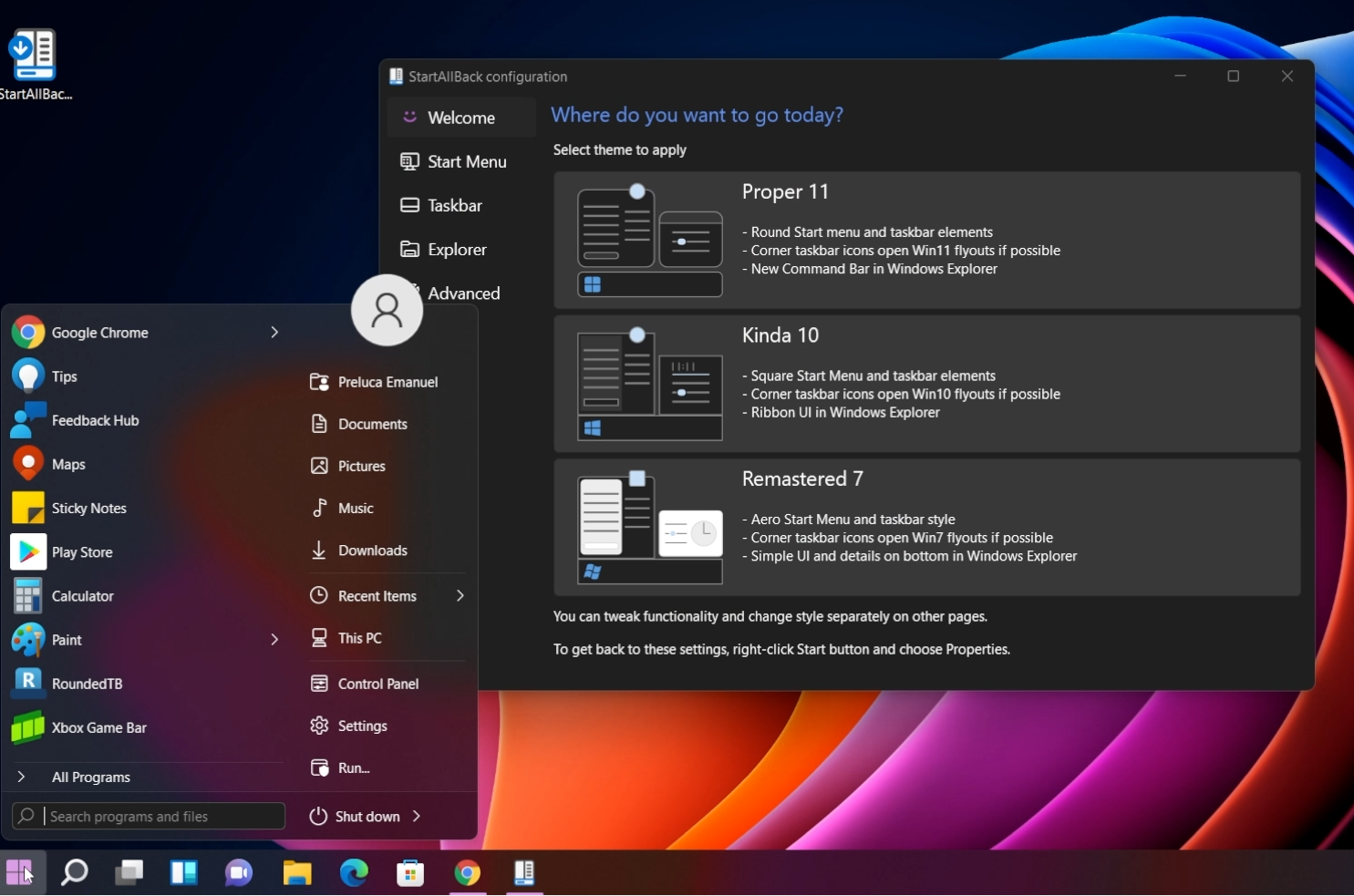 How to Change the Start Button, Start Menu, and Taskbar in Windows 11 ...