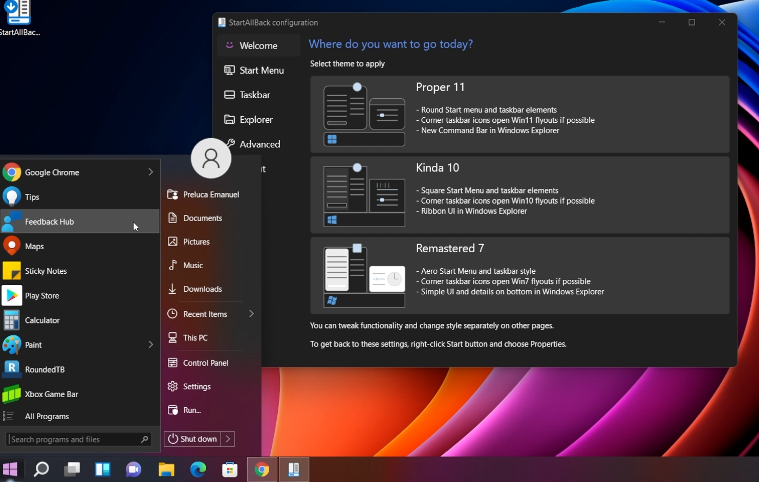 How to Change the Start Button, Start Menu, and Taskbar in Windows 11 ...