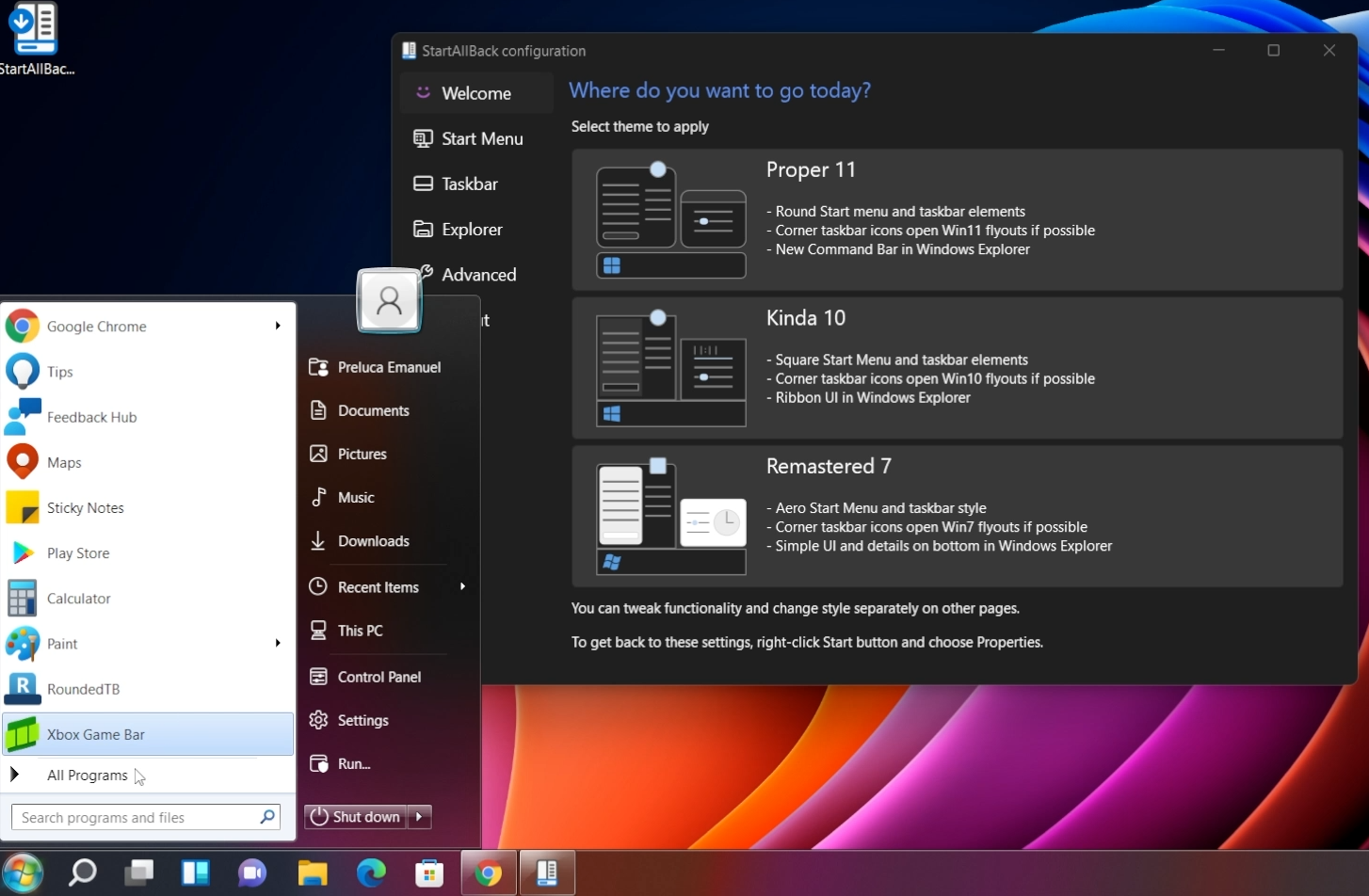 How to Change the Start Button, Start Menu, and Taskbar in Windows 11 ...