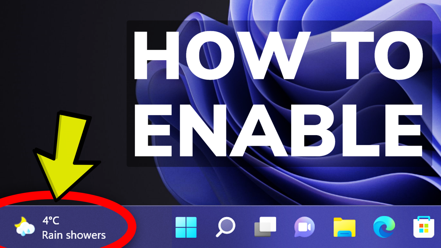 How to Enable the New Weather Widget in Windows 11 Dev Build - Tech Based How to Enable the New Weather Widget in Windows 11 Dev Build - Tech Based
