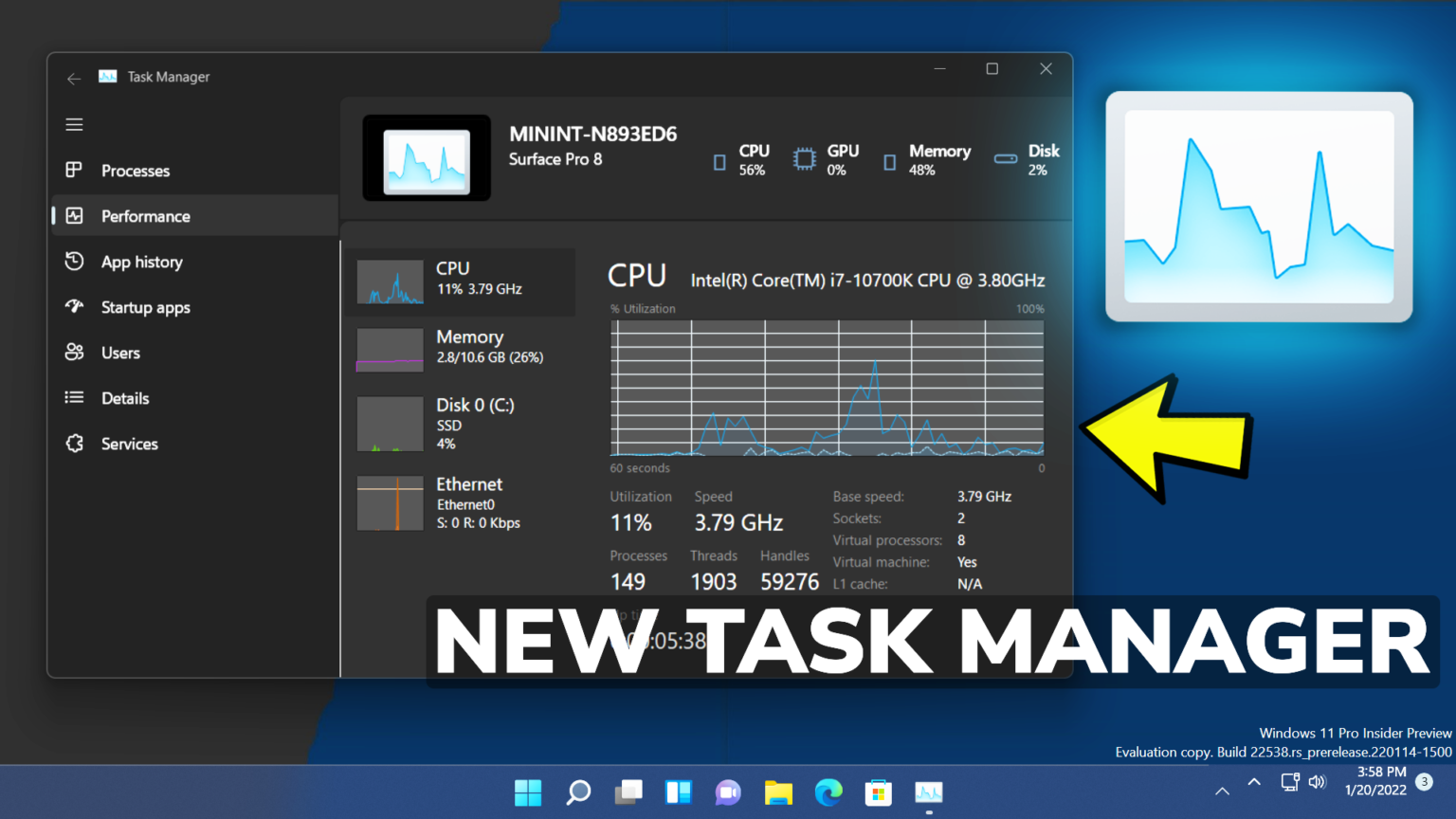 New Task Manager in Windows 11 with Dark Mode (How to Enable) - Tech Based