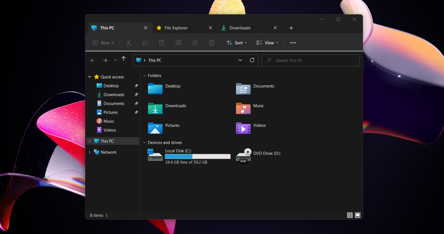 You can now Reorder Tabs in File Explorer in Windows 11 22581 - Tech Based