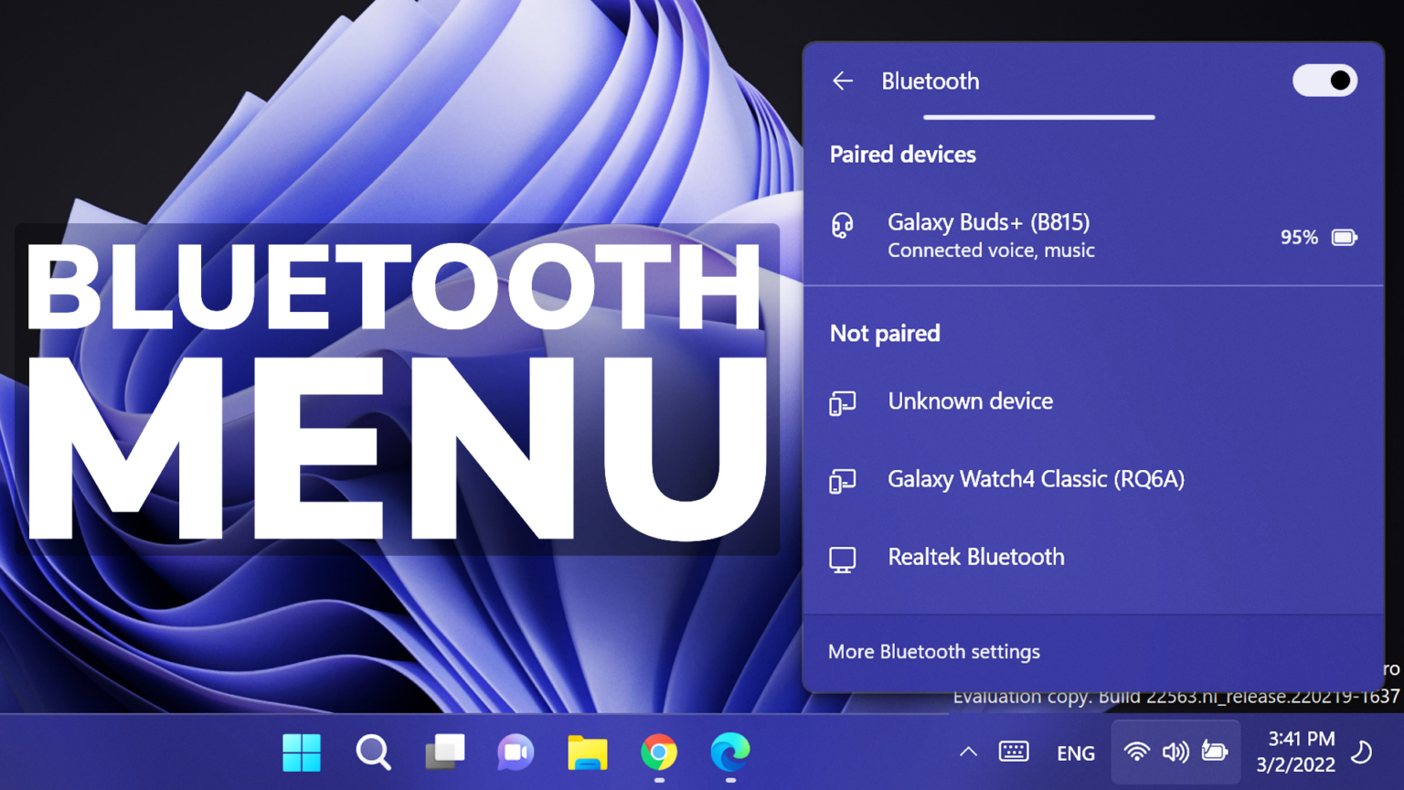 New Bluetooth Menu in Windows 11 (How to Enable) - Tech Based