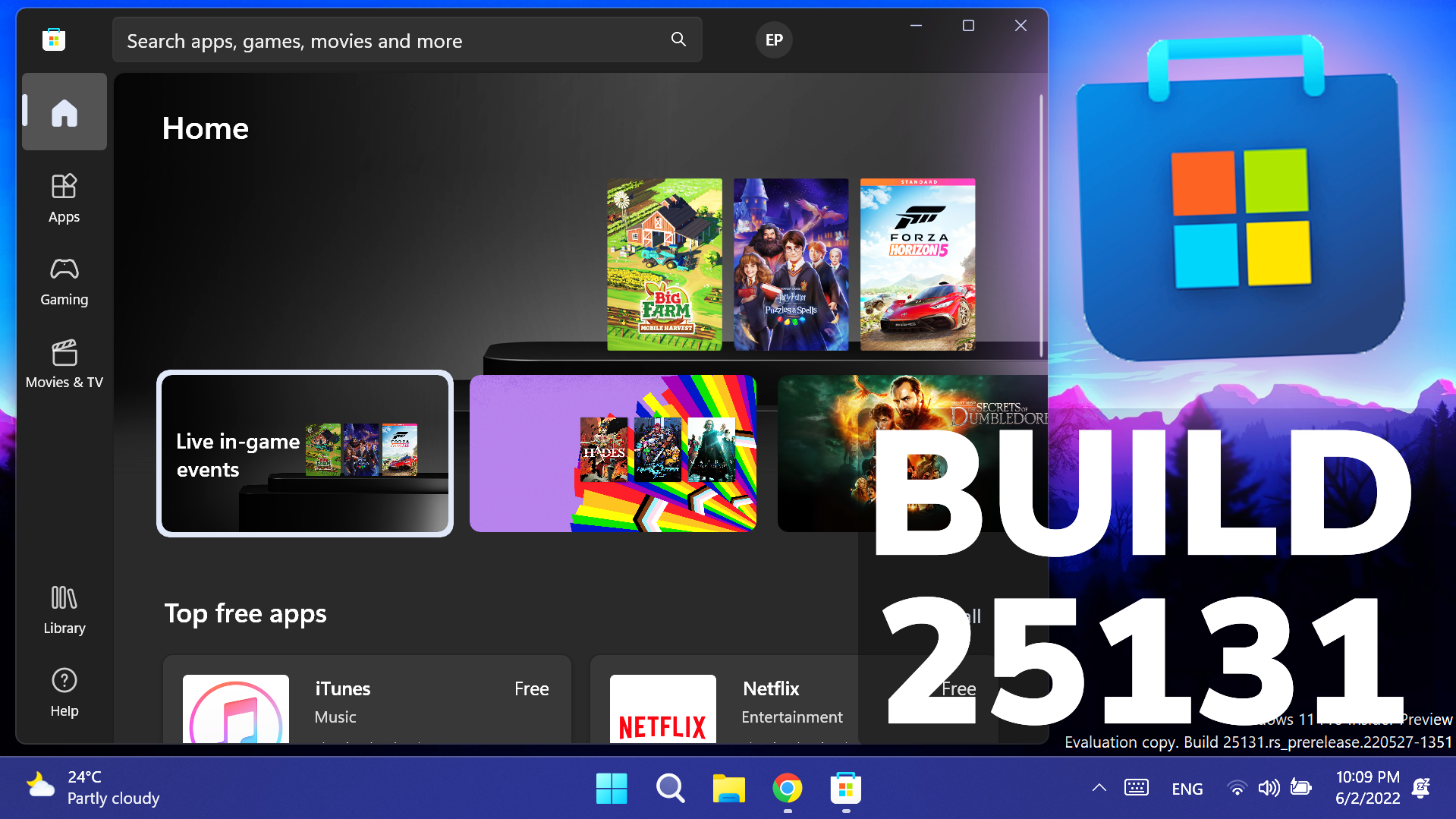 New Windows 11 Build 25131 – New Microsoft Store Update, Improved ...