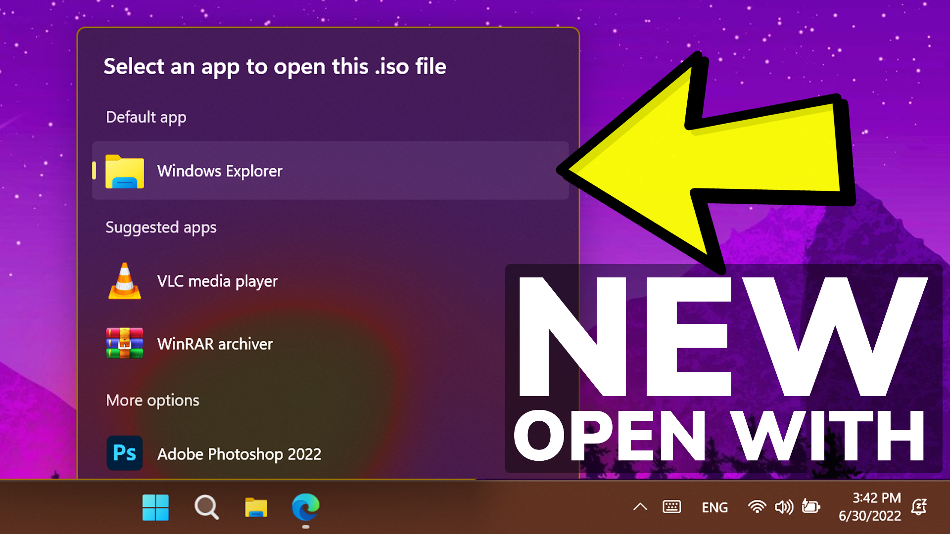 New Open With Menu Is Back In Windows 11 25151 How To Enable Tech Based