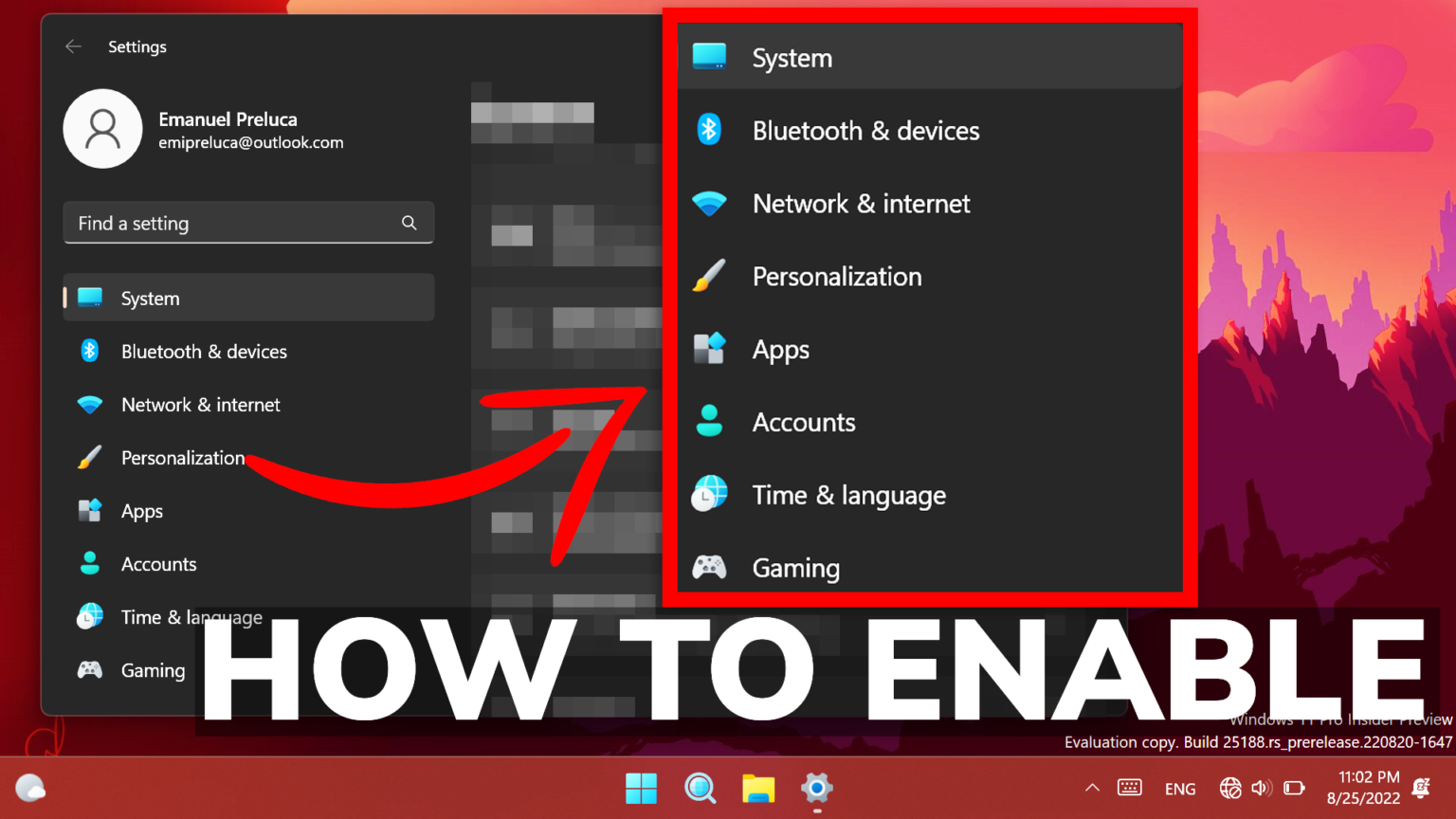 How to Enable New Settings Animated Icons in Windows 11 25188 - Tech Based
