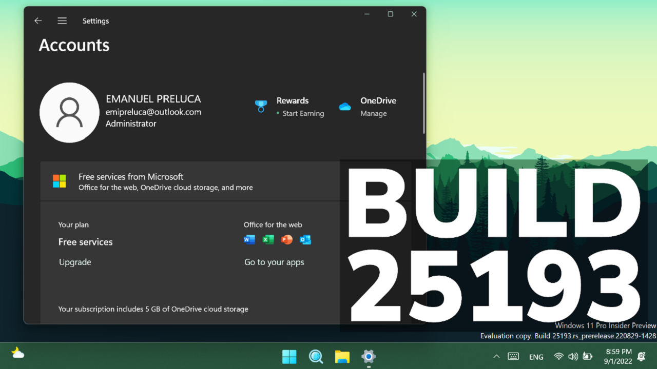 New Windows 11 Build 25193 – Settings App Improvements, File Explorer ...