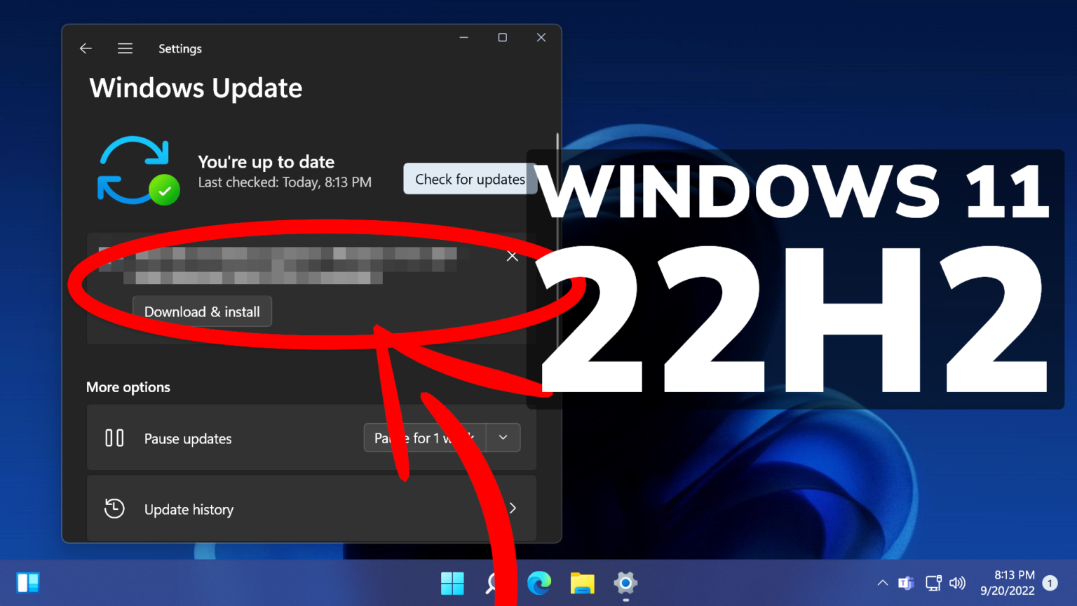 Windows 11 22H2 is Officially Released (How to Install) - Tech Based