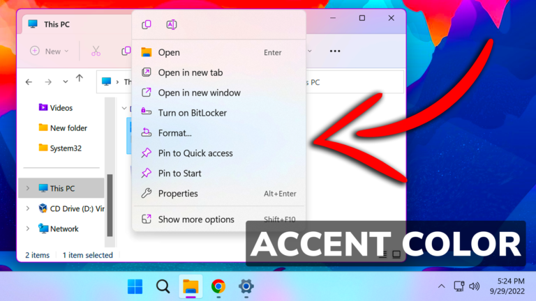 How to Enable Accent Color for File Explorer in Windows 11 - Tech Based