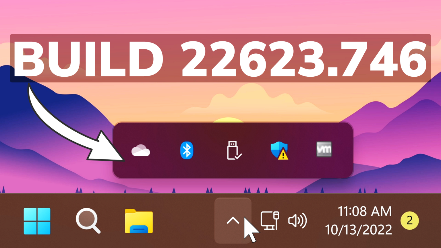 New Windows 11 Build 22623.746 – New System Tray and Fixes on the Beta ...