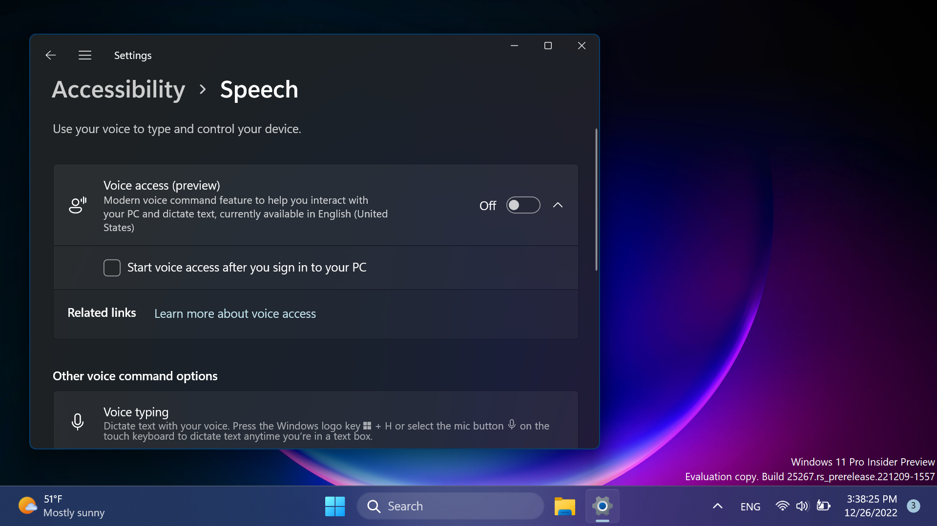 Hidden Feature from Beta Now Available in Windows 11 25267 – Voice Access Improvements - Tech Based