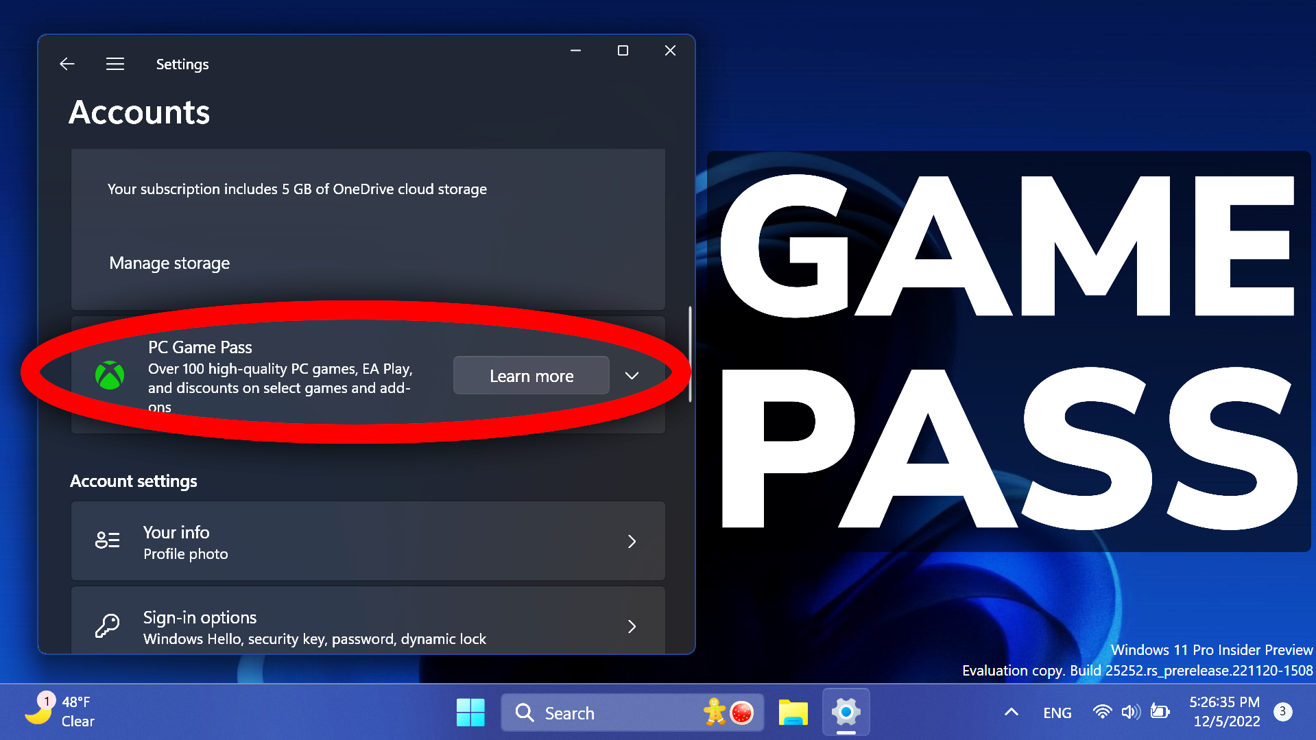 New Settings PC Game Pass Section in Windows 11 (How to Enable) - Tech ...