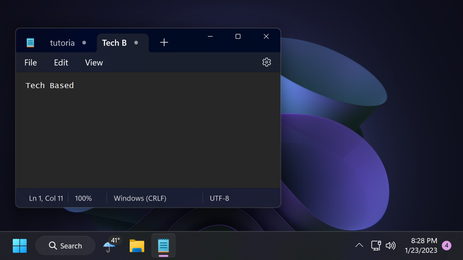 How to Install the New Notepad with Tabs on Windows 11 (Any Version ...