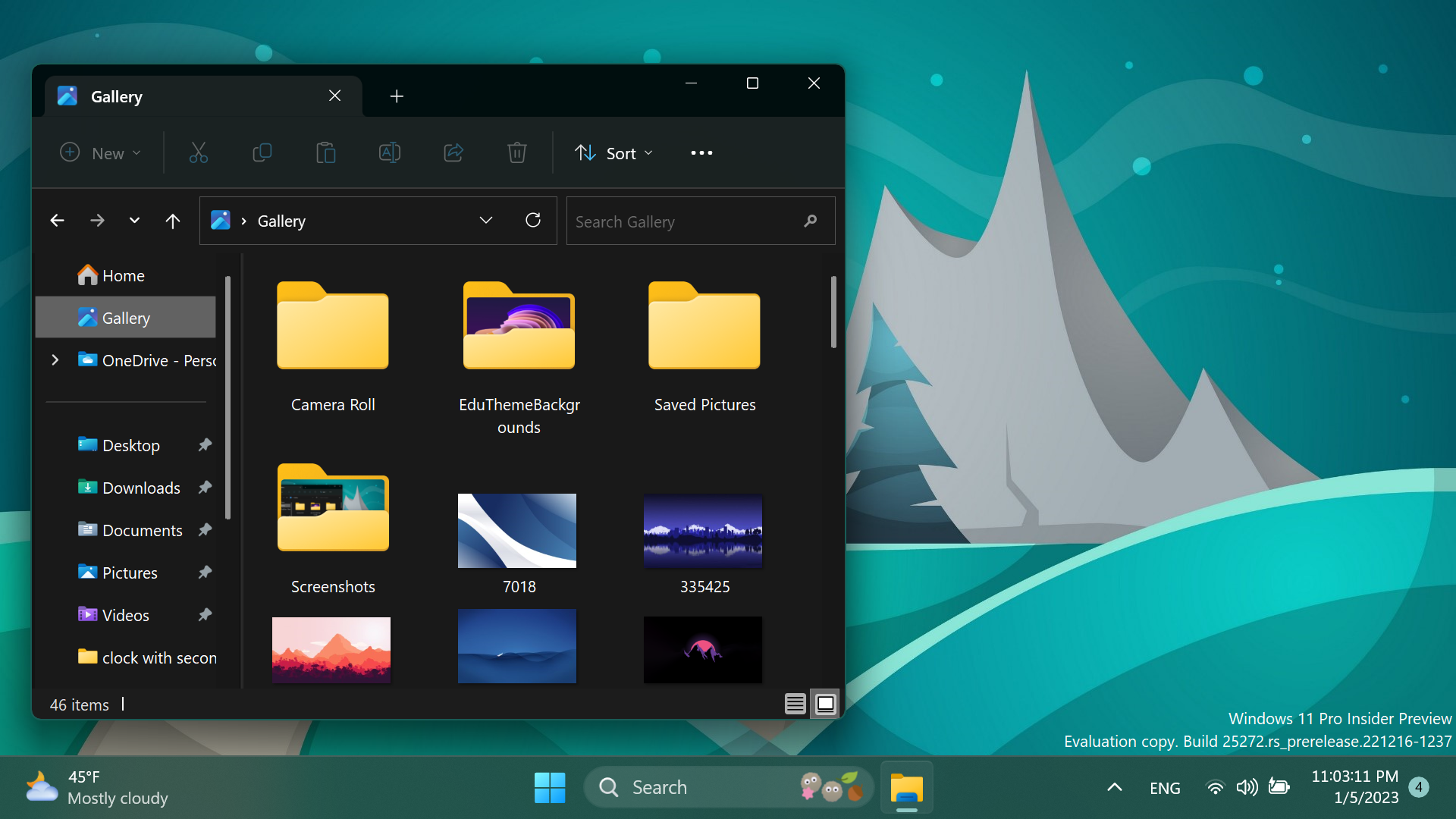 New Gallery Section in File Explorer in Windows 11 25272 (How to Enable ...