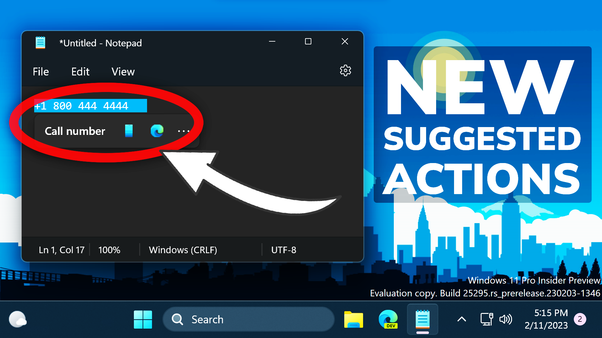 How to Enable New Suggested Actions with New Settings in Windows 11 25295 - Tech Based