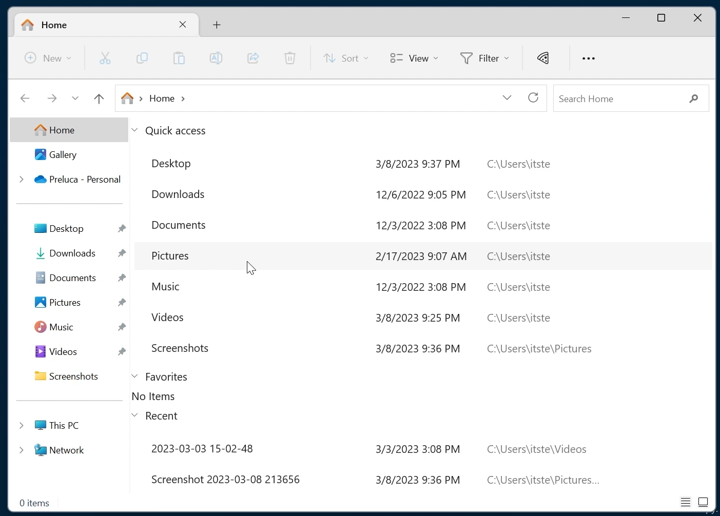 New Windows 11 Build 23419 – New File Explorer Home Page, New Start ...