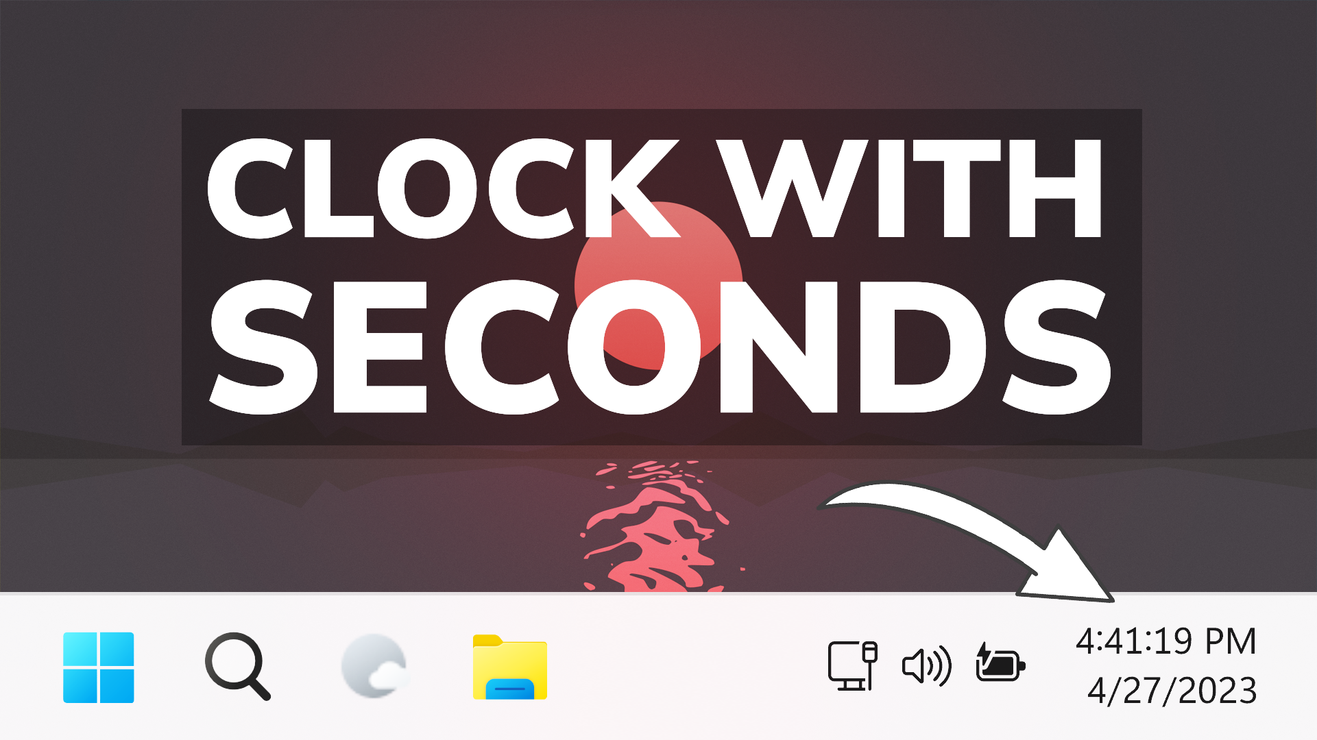 How to Enable Clock with Seconds in Windows 11 Main Release - Tech Based