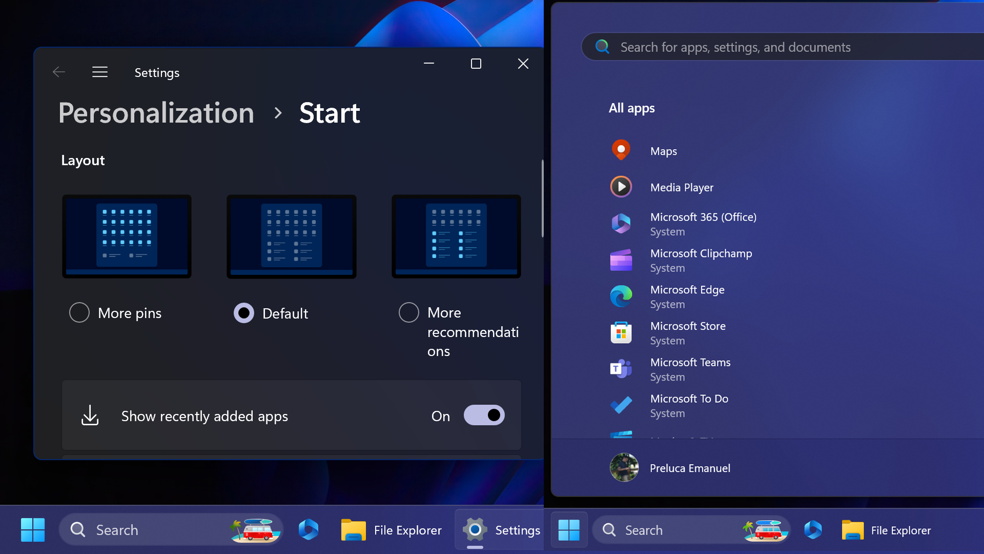 How to Enable New Start Menu Features in Windows 11 23481 - Tech Based