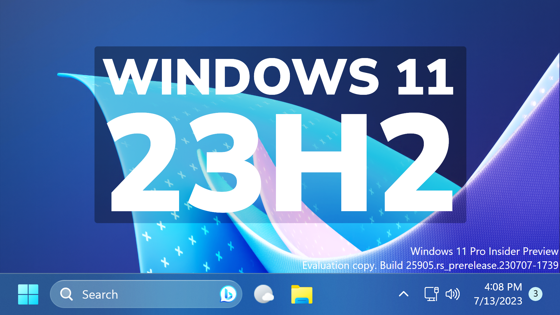 New Windows 11 Build 25905 – 23H2 Features in the Canary Channel - Tech Based