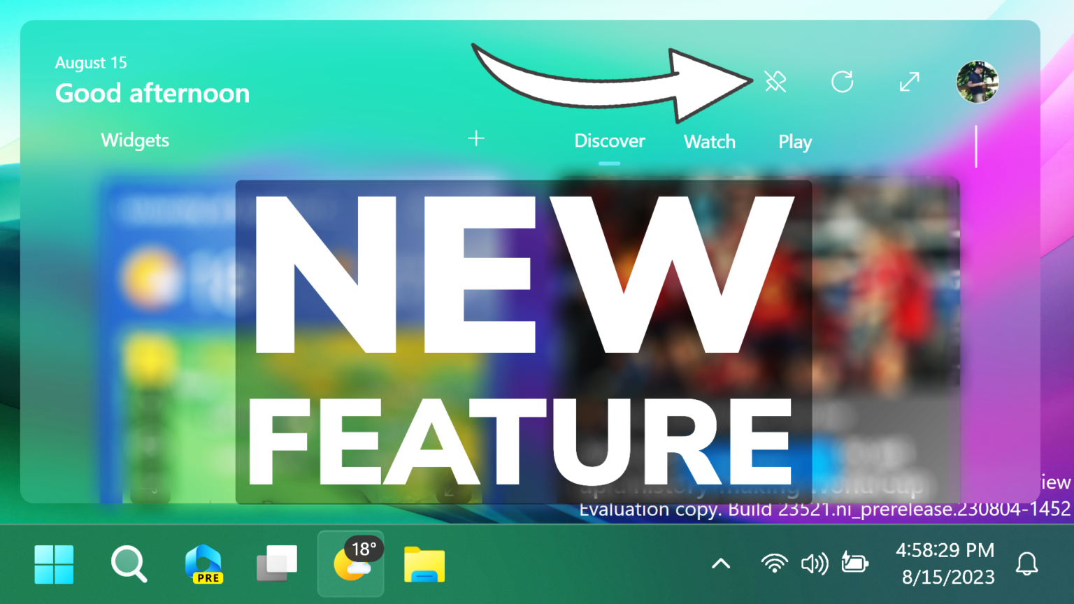How to Enable New Widgets Feature in Windows 11 23521 and 25926 - Tech Based