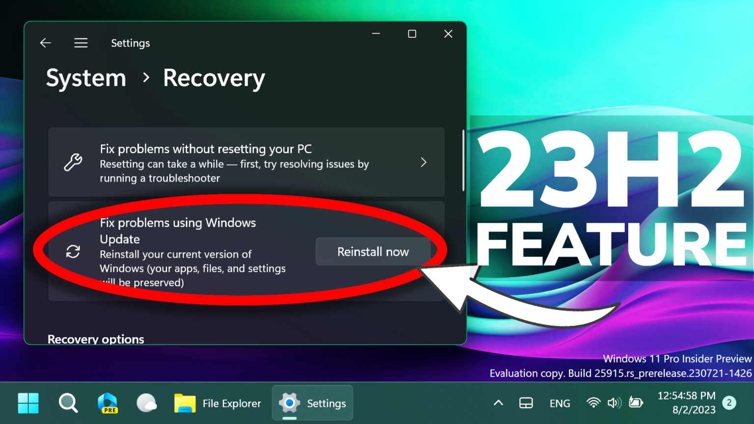 Windows 11 23H2 Most Useful New Feature - Tech Based