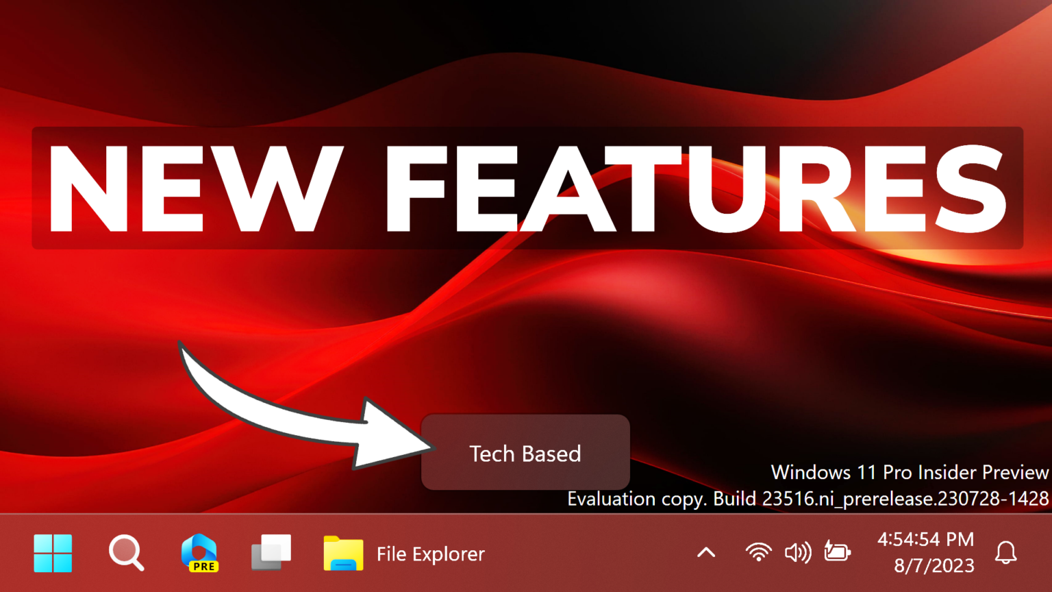 How to Enable New Hidden Features in Windows 11 23516 – New Desktop Animation, New Settings ...