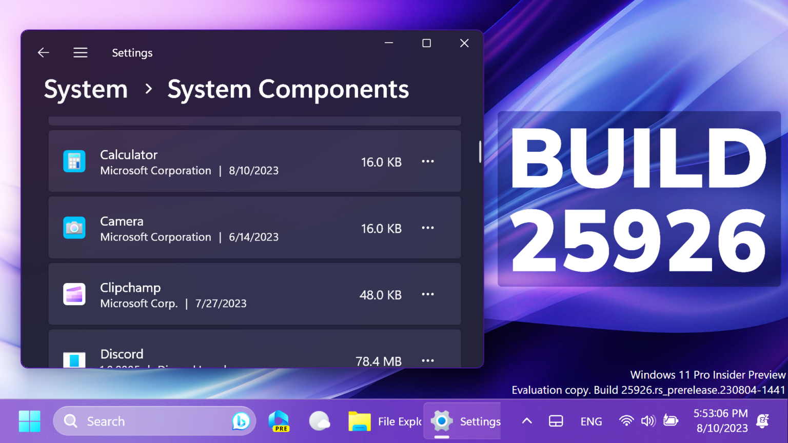 New Windows 11 Build 25926 – New Settings Section, New Snipping Tool Update and Fixes (Canary ...