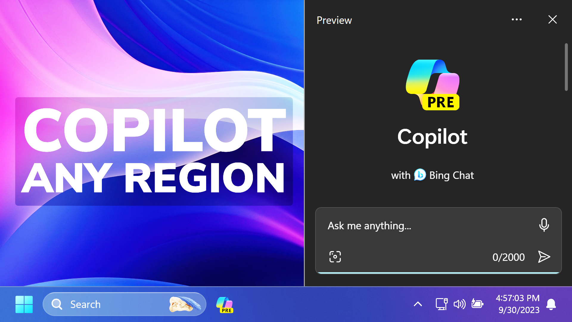 How to Enable Windows Copilot AI in Windows 11 (Any Region) - Tech Based