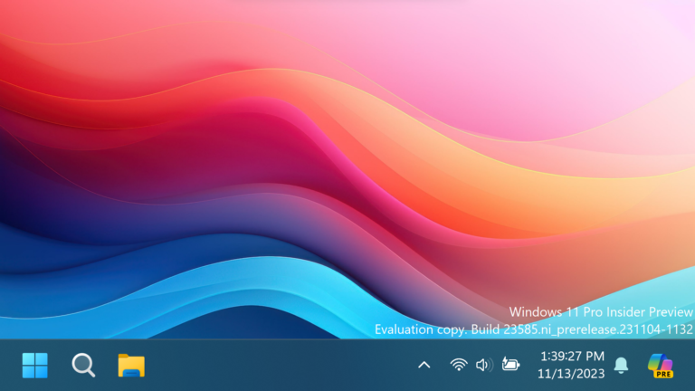 How to Enable the New Taskbar Layout in Windows 11 Dev/Canary - Tech Based