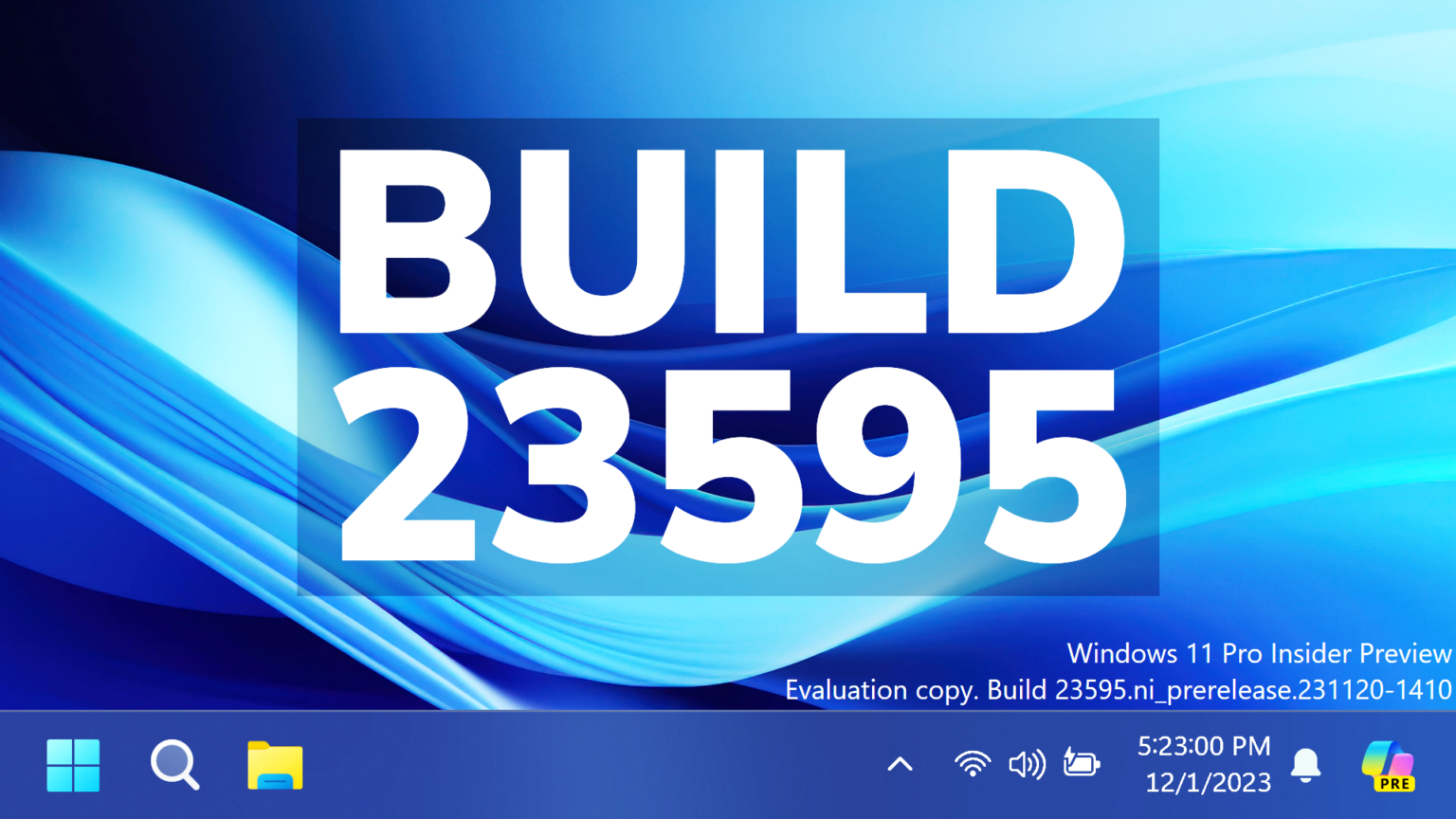 New Windows 11 Build 23595 – New Taskbar Layout, Settings Improvements ...