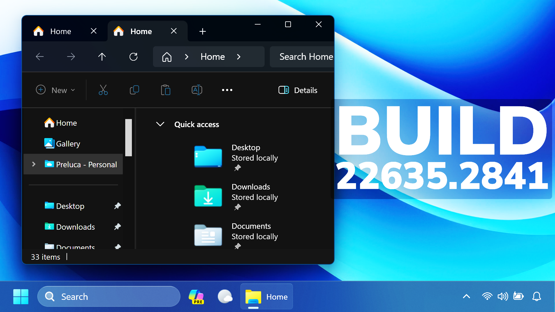 New Windows 11 Build 22635.2841 – File Explorer Improvements, New Widgets Settings, and Fixes ...