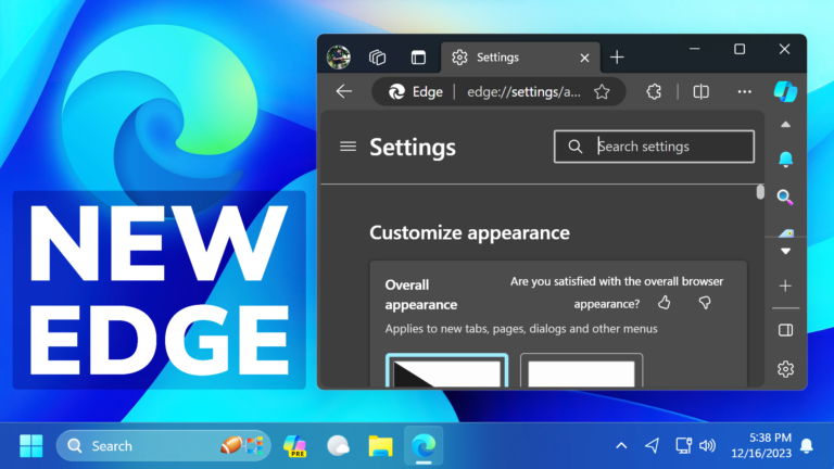 New Microsoft Edge UI in Windows 11 Main Release (How to Enable) - Tech ...