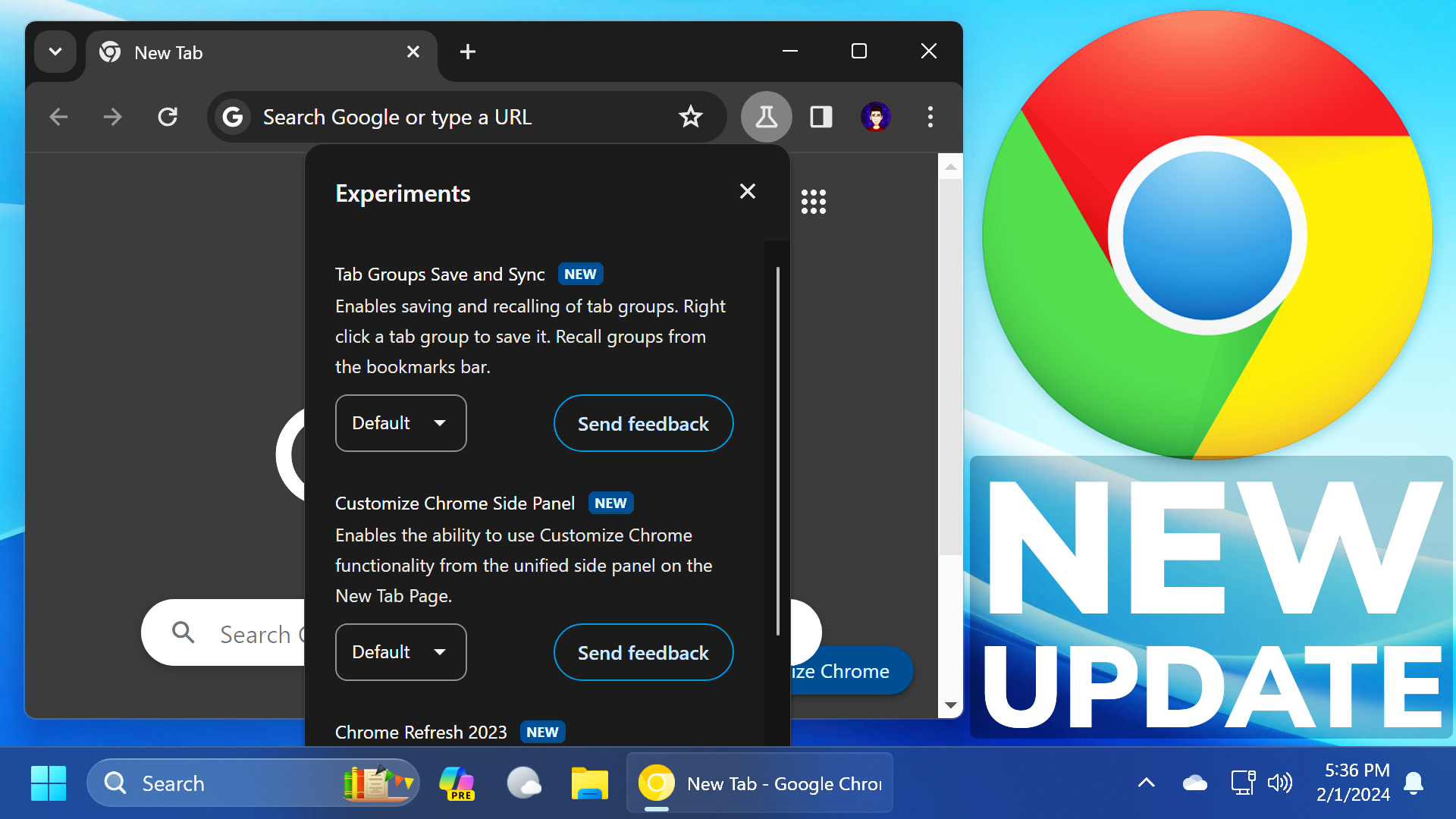 New Chrome Update with AI Features in Windows 11 (How to Enable) - Tech ...