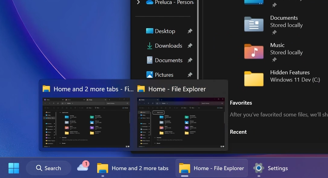 New Windows 11 Build 26052 – New Taskbar Thumbnails, New Animations and Fixes (Canary and Dev ...