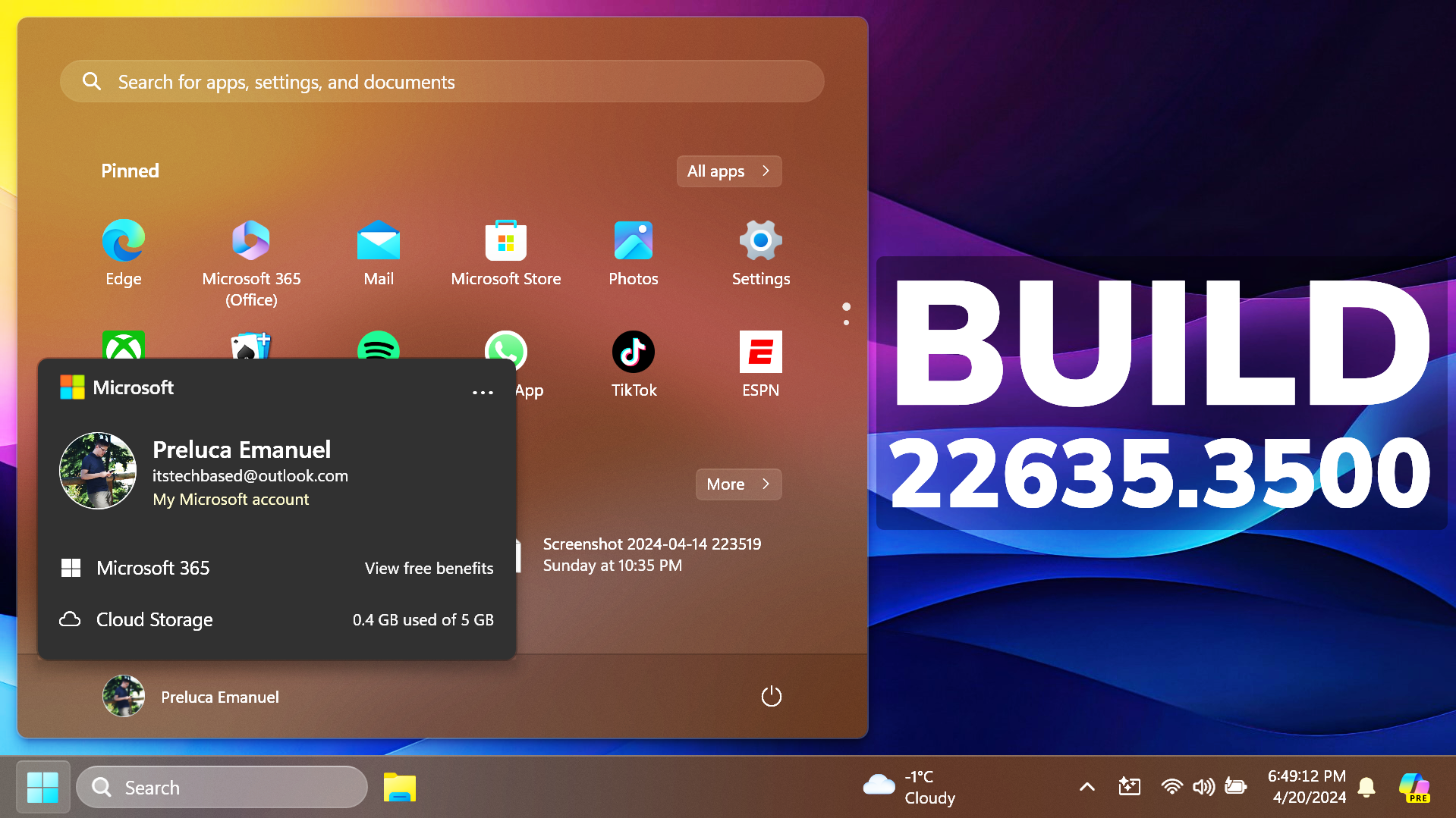 windows 11 22635.3500 taskbar changes - Tech Based