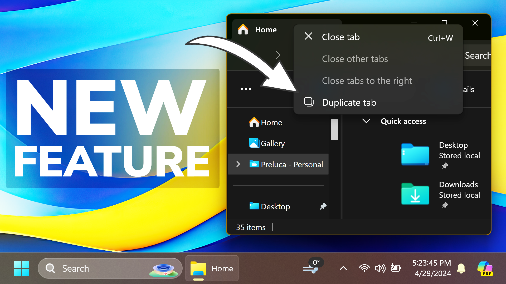 New File Explorer Feature in Windows 11 22635.3566 (How to Enable) - Tech Based