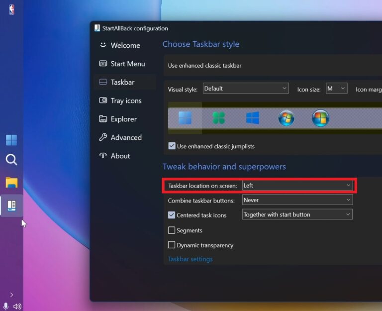 How to Move the Taskbar in Windows 11 24H2 - Tech Based