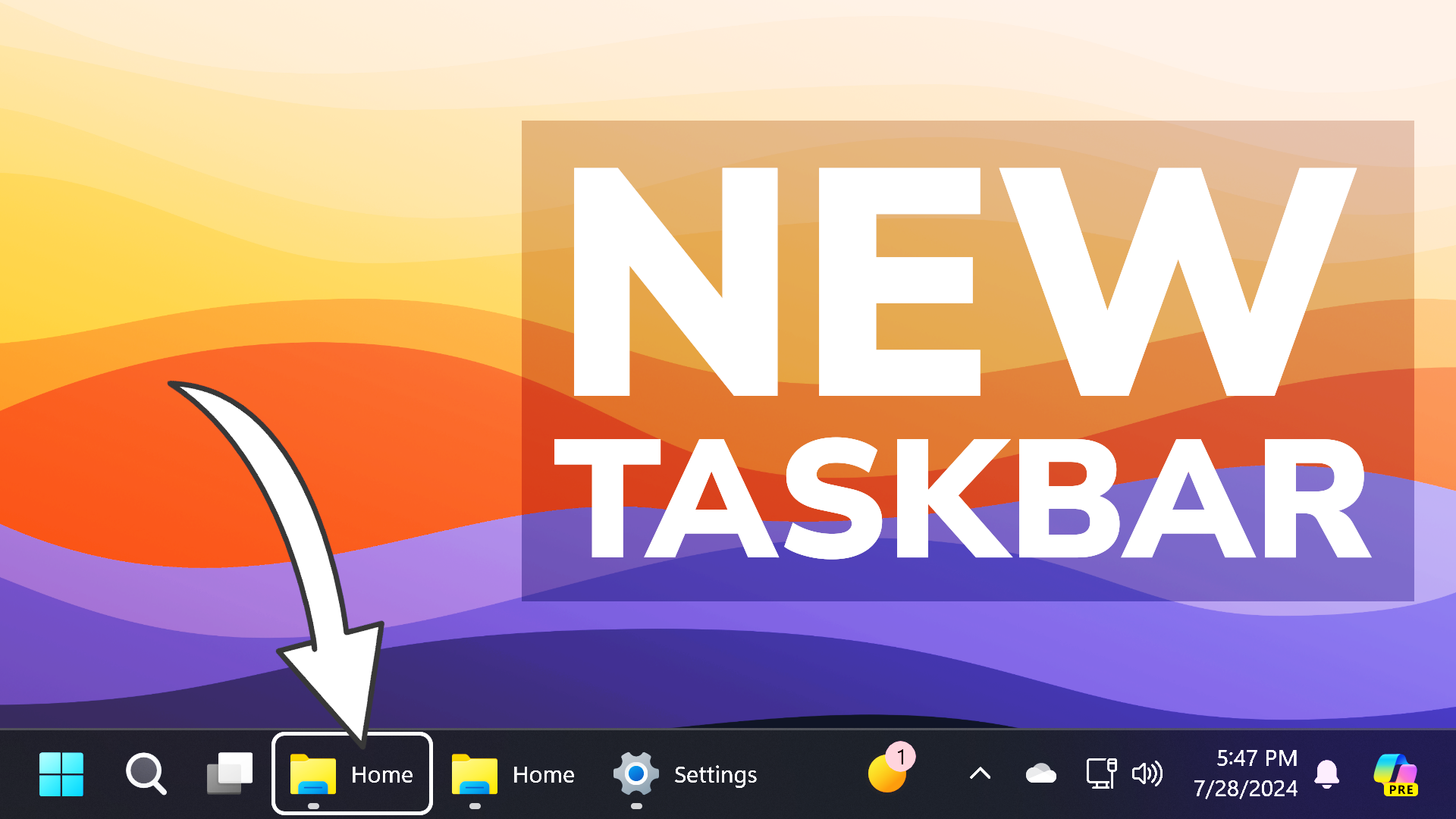 windows 11 main release new taskbar features - Tech Based