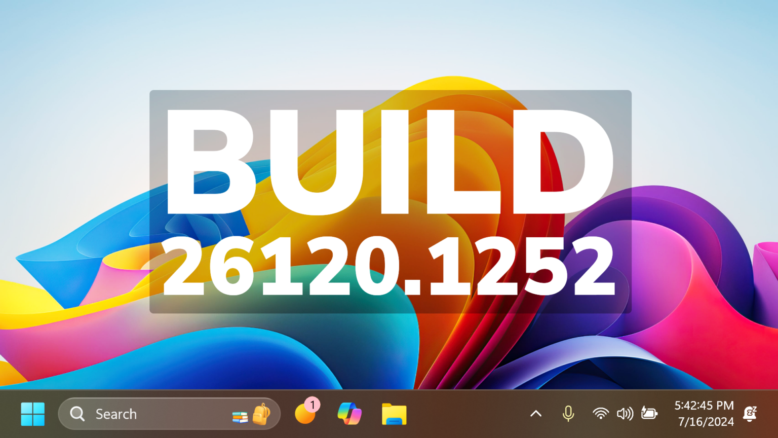 New Windows 11 Build 26120.1252 – New Taskbar Changes, File Explorer Drag and Drop + Fixes (Dev ...