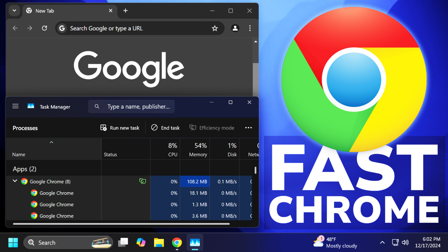 How to make Google Chrome Faster in Windows 11 24H2 - Tech Based