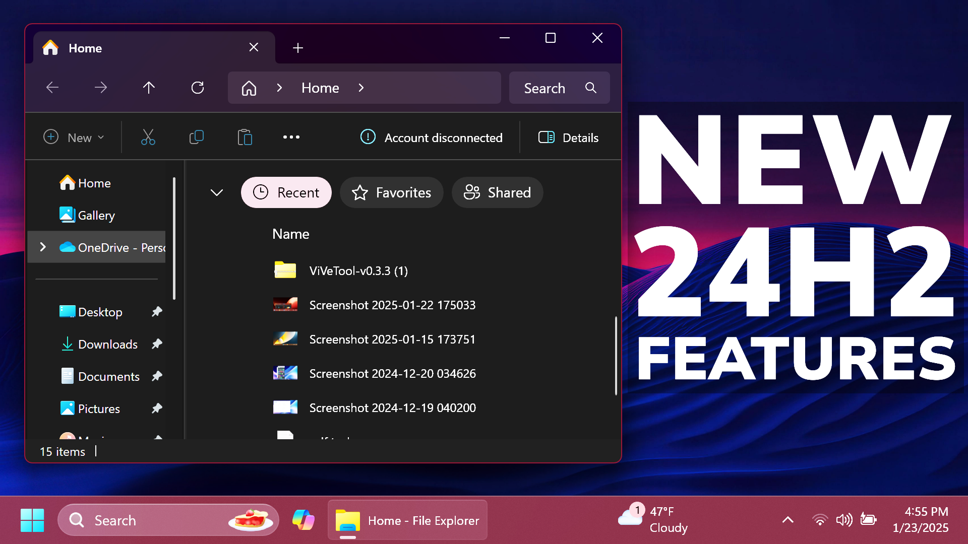How to Enable All New Features in the Big Windows 11 24H2 January 2025 ...