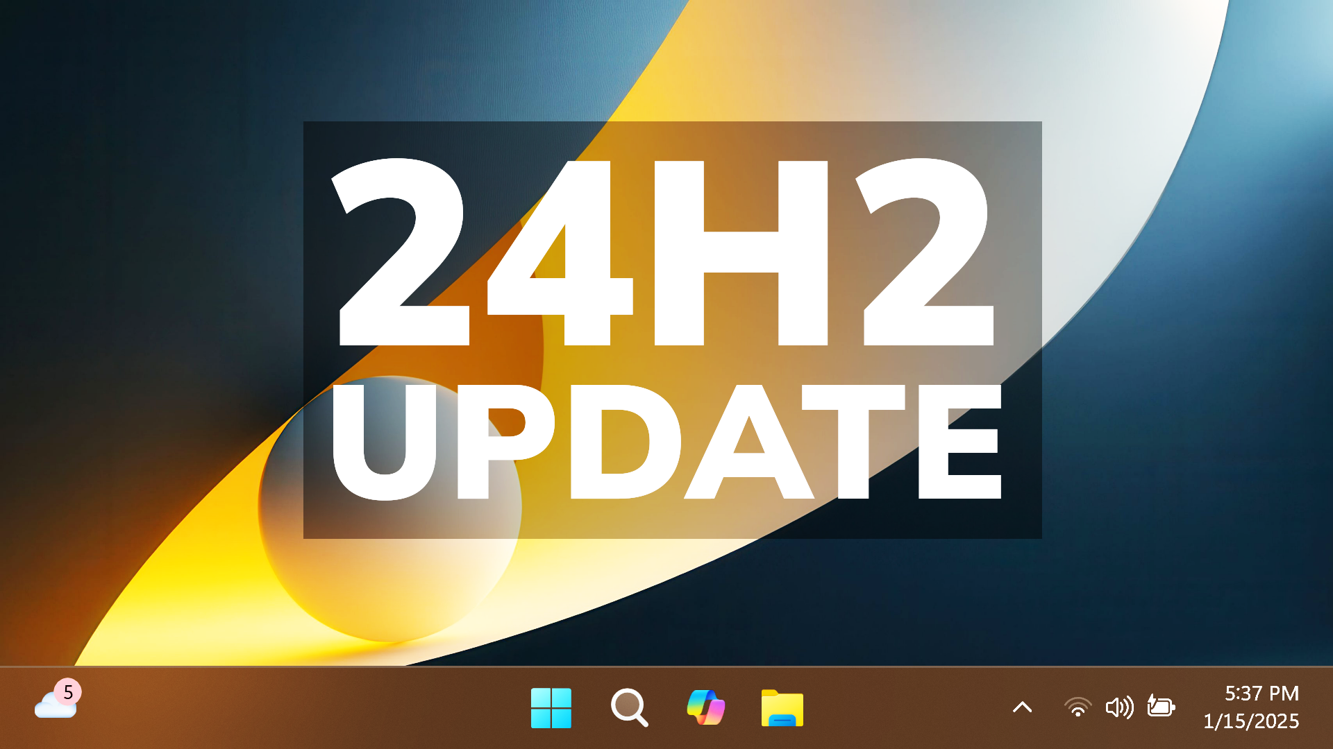 New Windows 11 24H2 January 2025 Update – First 24H2 Update in the Main ...